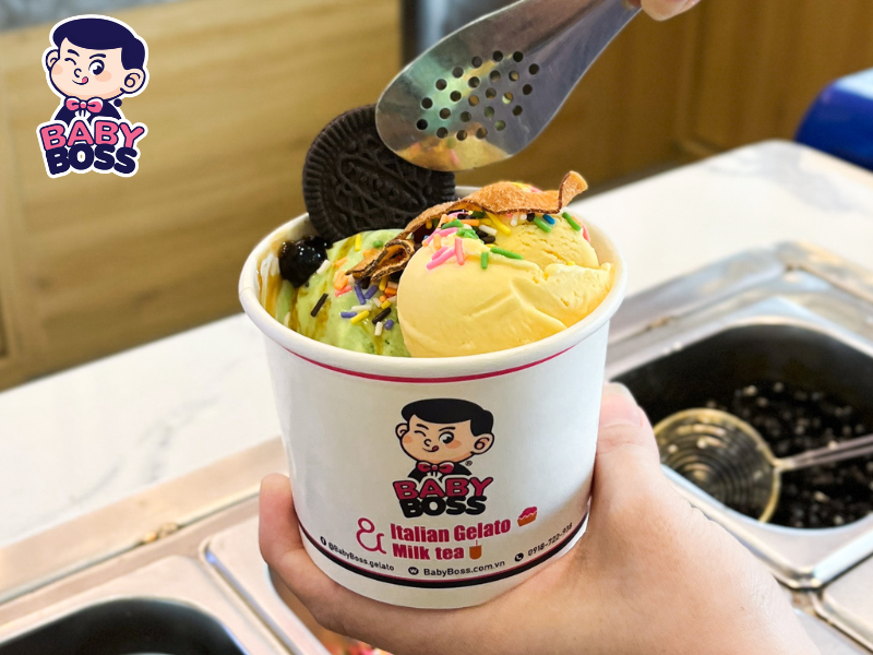 Kem Ý Gelato Baby Boss - Điều gì tạo nên sự khác biệt?